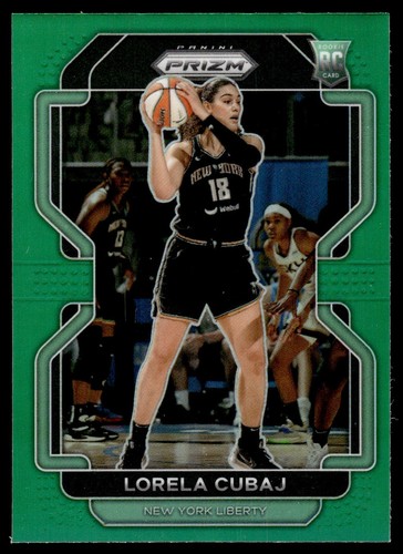 2022 Panini Prizm WNBA Green #193 Lorela Cubaj RC | eBay