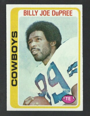 1978 Topps #470 BILLY JOE DuPREE Dallas Cowboys - EX+ 02 | eBay