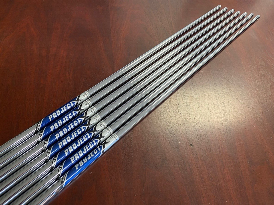 New Project X 5.0 Regular Flex Seven Piece Iron Shaft Pack (4 Iron-PW ...