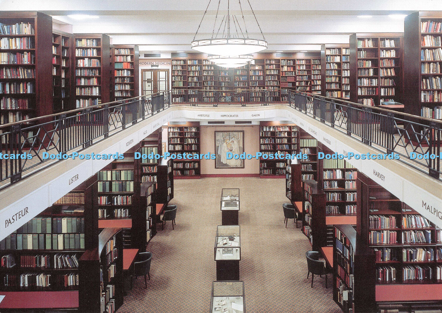 D100994 The reading room of the Wellcome Institute Library. Wellcome ...
