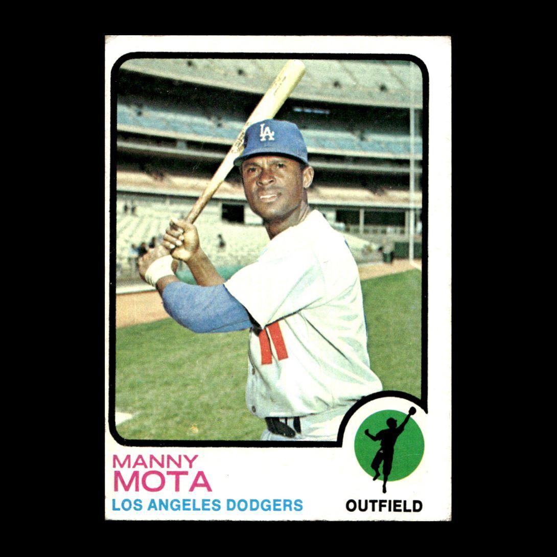 Manny Mota 1973 Topps Los Angeles Dodgers #412 Nice R303 | eBay