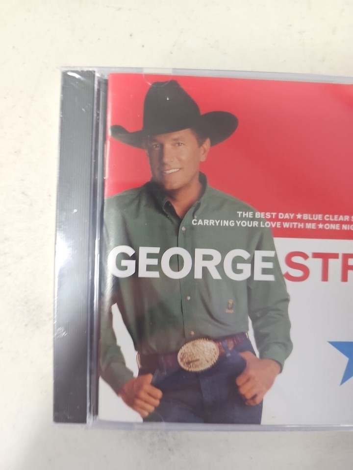 Latest Greatest Straitest Hits,SEALED CD, George Strait,BMG Record Club ...