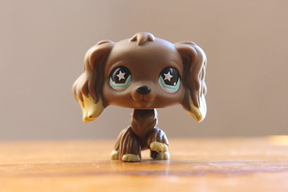 Littlest Pet Shop Brown Cocker Spaniel