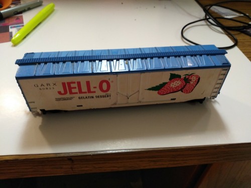 HO SCALE LOT#5 TYCO JELL-O BOX CAR | eBay