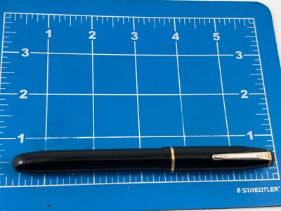 Judd's Nice Vintage Restored Morrison Fountain Pen w/Gold Plated Fine ...