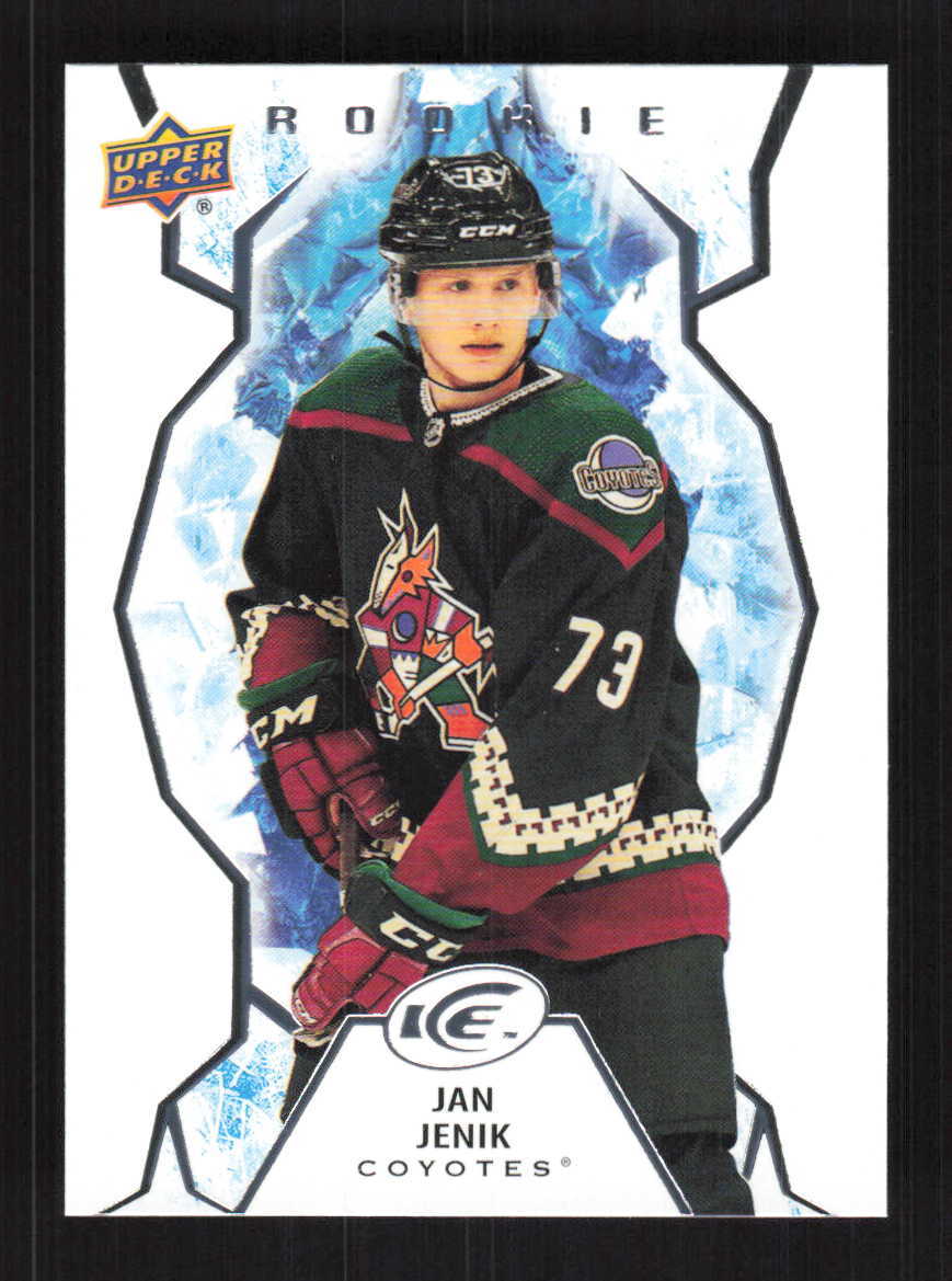 Jan Jenik RC 2021-22 Upper Deck Ice Arizona Coyotes #117 | eBay
