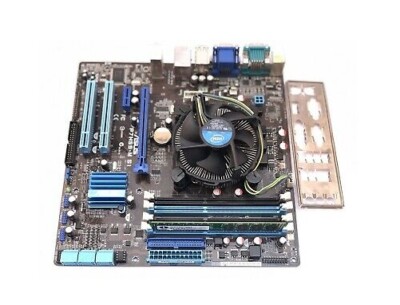 Asus P7H55-M SI Socket 775 Motherboard With Intel i3-540 3.06 GHz Cpu ...