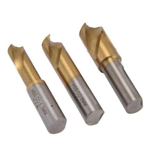 3PCS Weld Cutter Drill Bit High Speed Steel Welding Drill Bit Wear HE ...