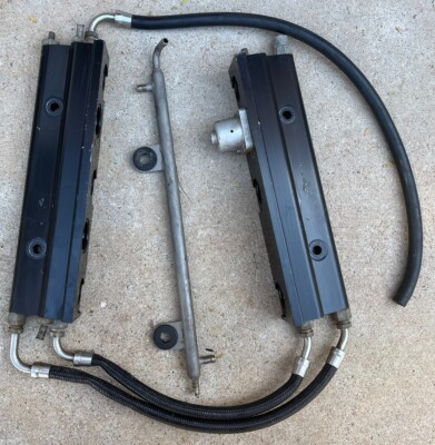 Mercury Optimax Outboard fuel rail no injectors 804528 37001 3285X 200 ...