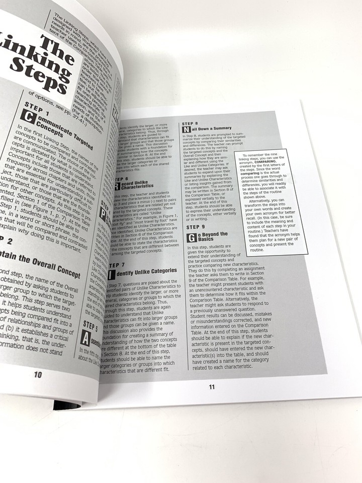 The Content Enhancement Series The Concept Comparison Routine ...