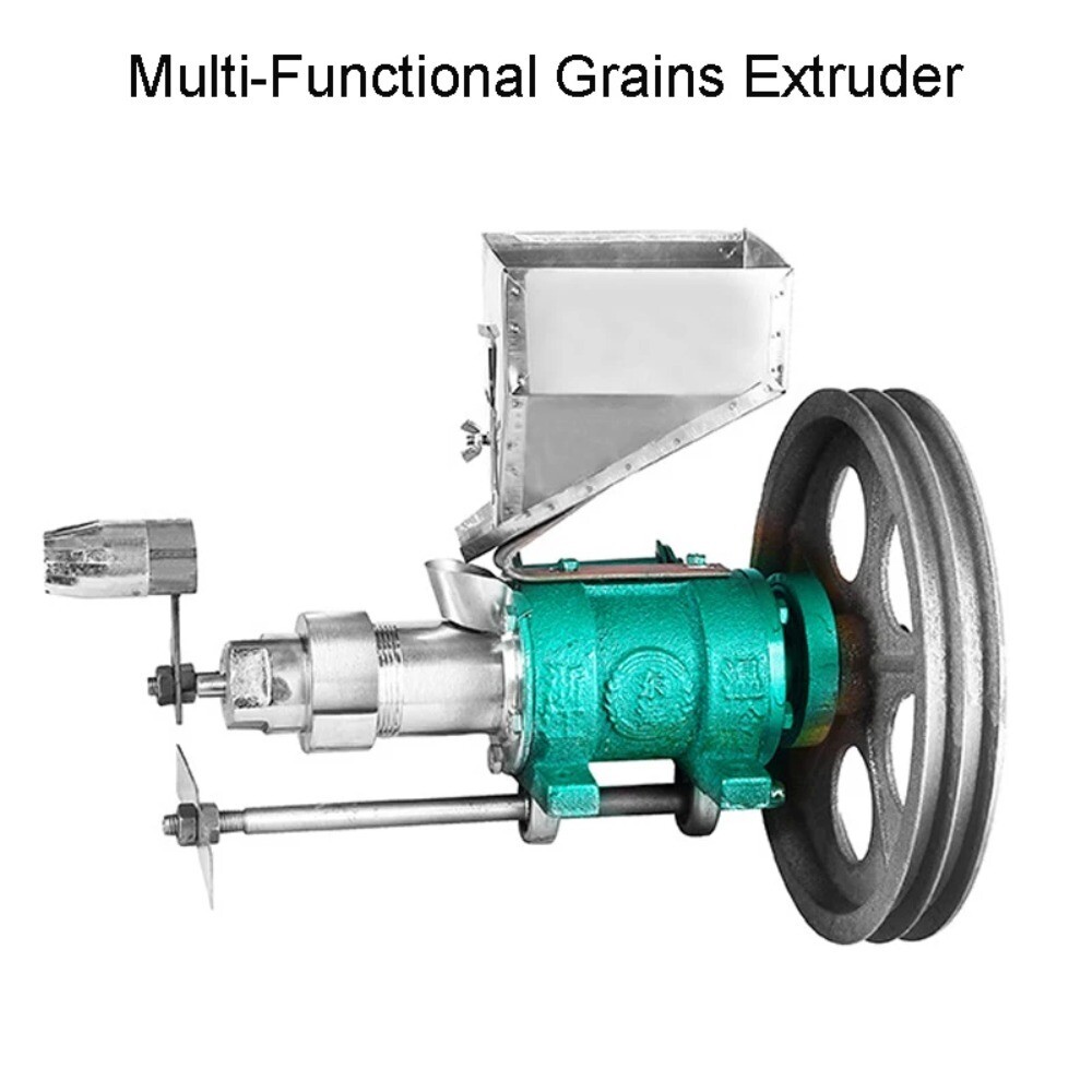 Corn Puffing Machine Multifunctional Grain Extruder Food Production ...