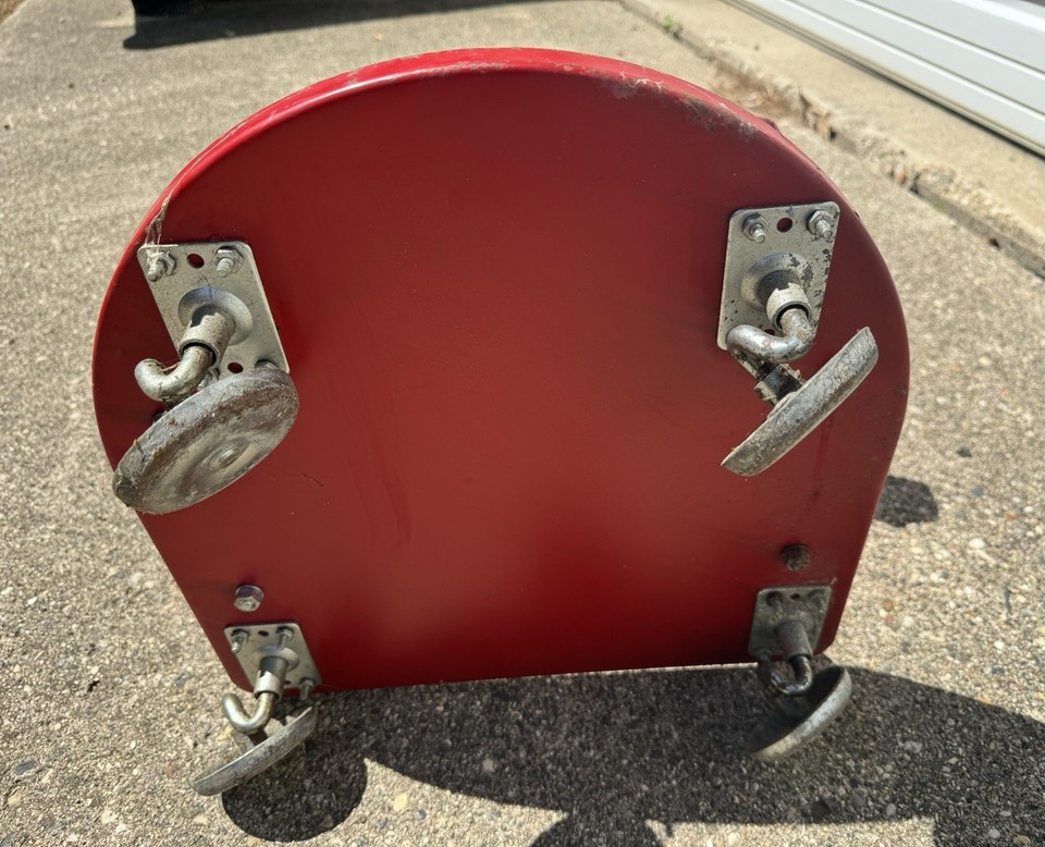 Vintage Mac Tools CR-HS Mechanics Stool Seat Roll Around Red Classic ...