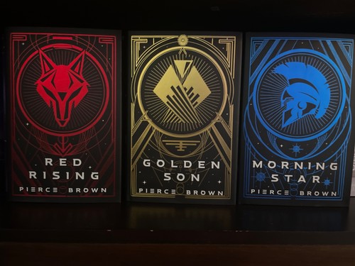 Fairyloot RED RISING TRILOGY by Pierce Brown: SPECIAL IRON EDITIONS - 3 ...