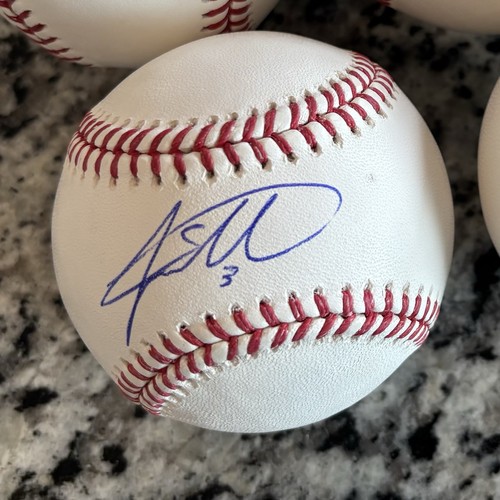 Jackson Merrill Signed Baseball ROMLB San Diego Padres | eBay