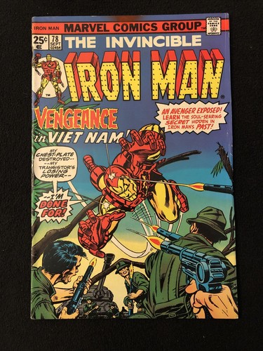 IRON MAN 78 5.0 MARVEL 1975 OP | eBay