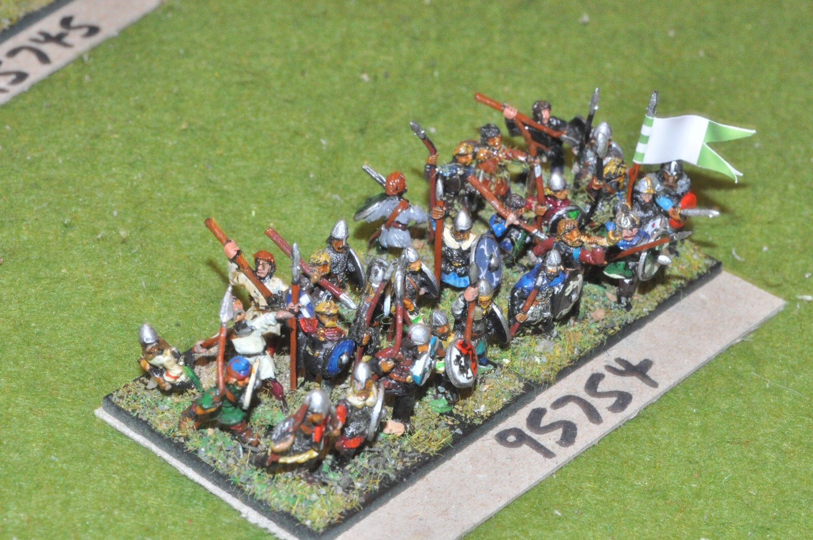 15mm dark ages / saxon - fyrd 28 figs - inf (95754) | eBay UK