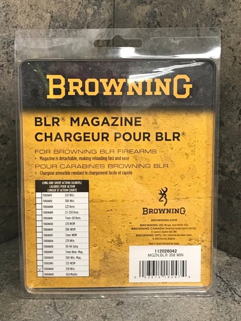 Browning BLR Magazine 358 Winchester Capacity 3 MD 112026042 for sale ...