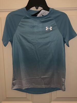 NWT Under Armour JD Tech Fade Youth Boy's Small Short Sleeve T-shirt ...