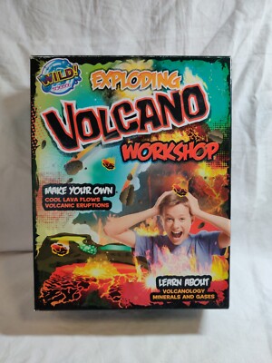 Wild Science Exploding Volcano Workshop Make your own lava flows and ...