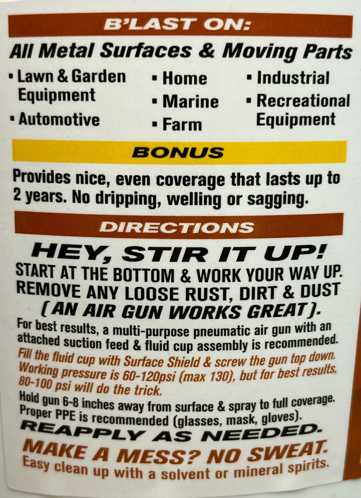 PB Blaster 128-SS Surface Shield 1-Gal Pail 32167200320| eBay