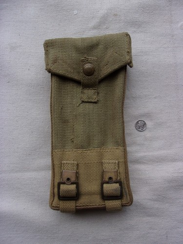 WW2 British Home Guard Thompson SMG Mag Pouch--Original | eBay