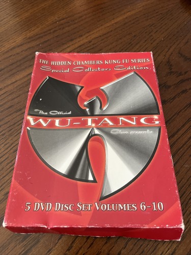 Wu-Tang Clan Kung Fu 5 DVD Set Vol 6-10 2003 Special Collectors Edition ...