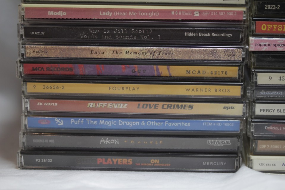 Large Lot of 34 Mixed Artists & Mixed Genres Music - VG+ Condition #02 ...