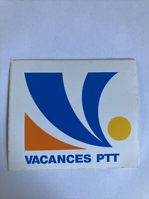 Autocollant sticker vintage Vacances PTT | eBay