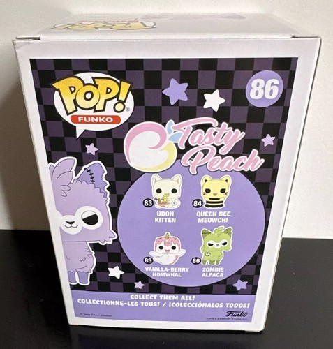 Funko Pop! Tasty Peach - Zombie Alpaca #86 (Flocked) - Hot Topic ...