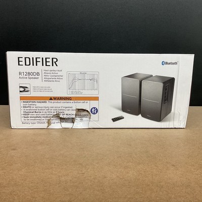 Edifier R1280DB Powered Bluetooth Wireless Bookshelf Speakers - Damaged ...