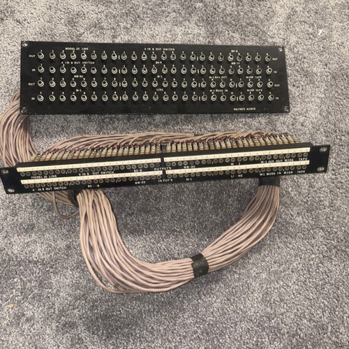 Switchcraft 96 Point Ty Patch Bay Rack Mount Recording Studio Patchbay ...