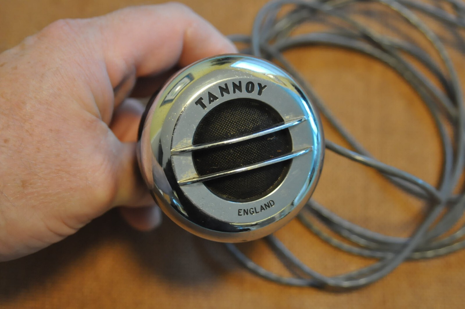 Tannoy Vintage Microphone 1950's 1960's | eBay