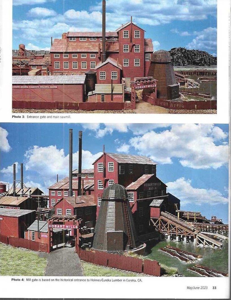 N Scale Magazine May 2023 Bridge Kit Hobart Lumber Mills Waterfront Nn3 ...