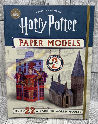 Harry Potter Paper Models Book Build 22 Wizarding World Models And ...