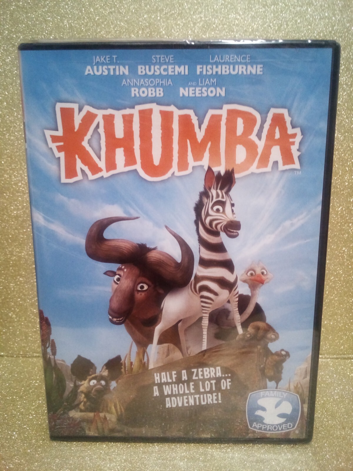 (1-398) "KHUMBA" DVD / NEW IN WRAP / FAMILY APPROVED ANIMATED MOVIE ...