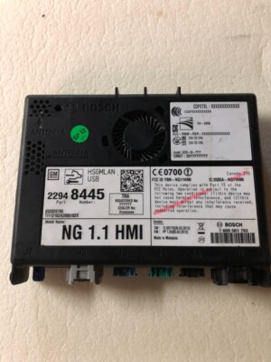 New OEM GM HMI module 22948445 bosch | eBay