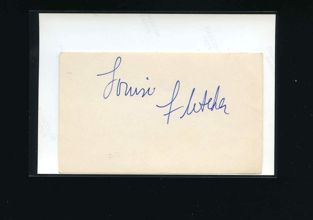 Louise Fletcher - Signed Autograph and Headshot Photo set - Cuckoo's ...