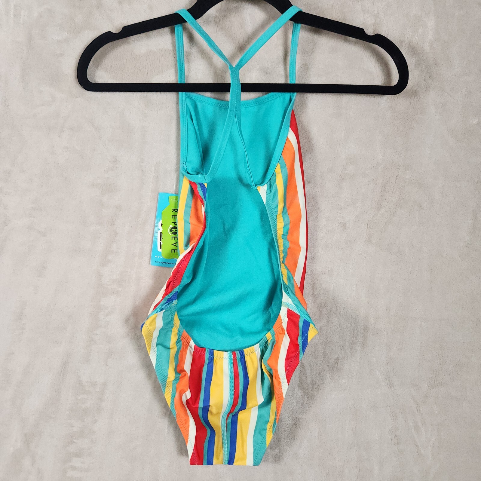Speedo Stripe The One 750 One-Piece Swimsuit Female Training NWT ...