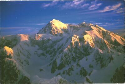 Alaska The Very First Light of the Morning Mount Mckinley Vintage ...