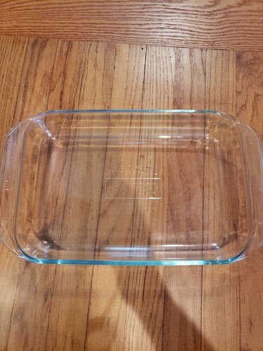 Vintage PYREX #233-R Clear Glass 13x9x2 3Qt Casserole/Baking Dish ...