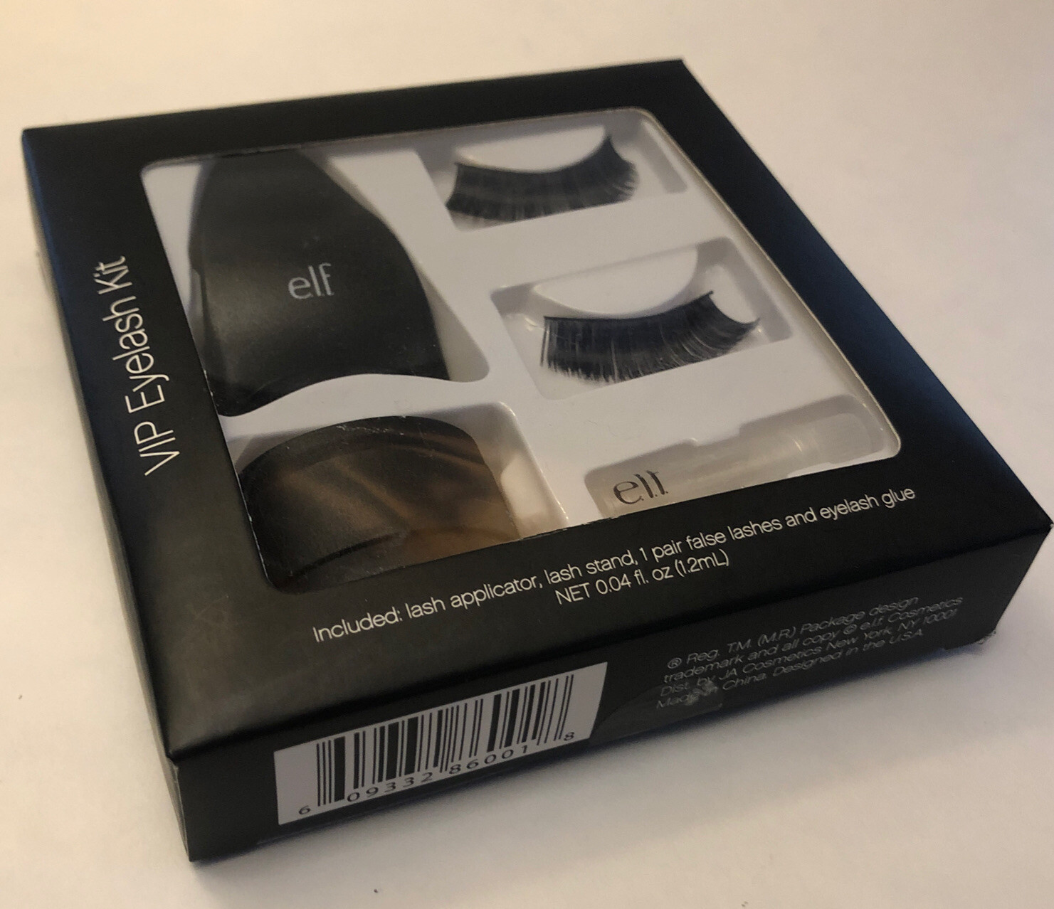 e.l.f. VIP EAYELASH Kit -Black Lashes Glue Stand Applicator ELF ...