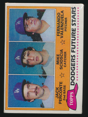 1981 Topps Cello Pack Fernando Valenzuela RC Dodgers Rookie SEALED HIGH ...