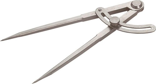 Zirkel mit Stellbogen Messzirkel Anreißzirkel Stahlzirkel Bogenzirkel ...