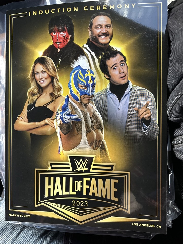 WWE Wrestlemania 39 Official 2023 PPV Program Mania Goes Hollywood IN ...