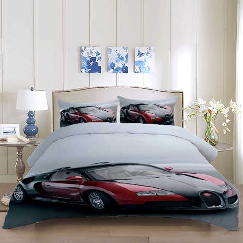 Racing Car Duvet Cover Bedding Set Quilt Cover Pillowcases Single ...