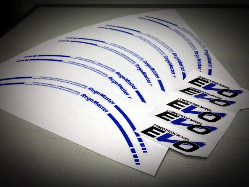 STICKER EVO Rega 15"/16" and 17"/18" | eBay