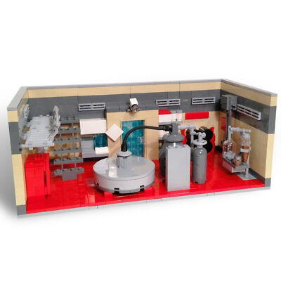 511 PCS Breaking Bad Laboratory with Interior Modular MOC Building ...