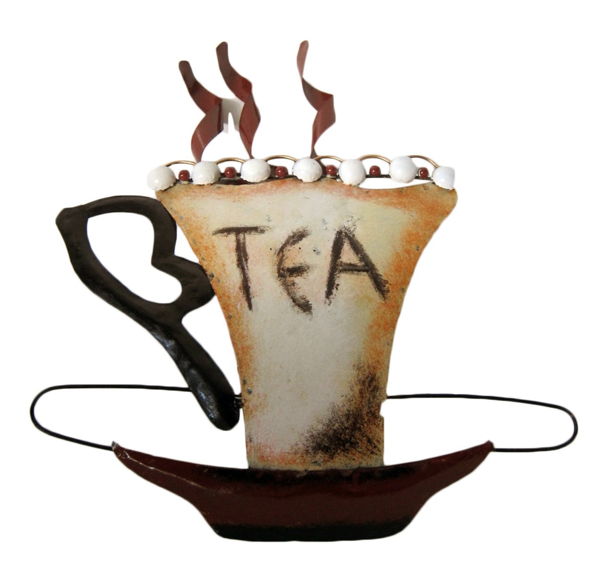 Coffee Cup Metal Wall Decor Modern Coffee Cup Metal Sign Cafe