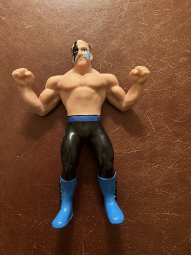 LJN CUSTOM Blue Hawk Road warriors WWF WRESTLING SUPERSTARS FIGURE ...