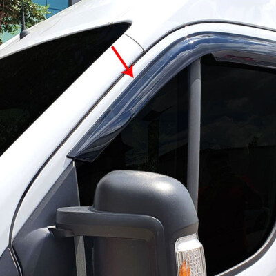 Window Visor Vent Sun Shade Rain Guard 2pcs Fits RAM Promaster | eBay